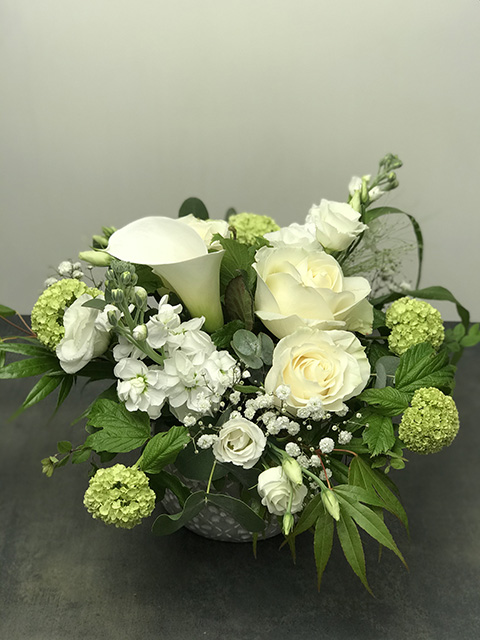 Panier fleuri raffiné - Bemaflor